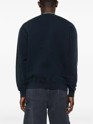 AMBUSH Crewneck Cotton Sweatshirt - Blue