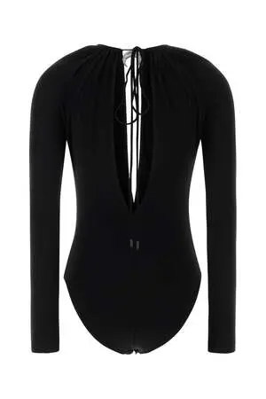 MARINE SERRE Stretch Viscose Bodysuit