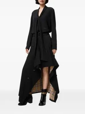 Burberry Asymmetrical Trench Skirt