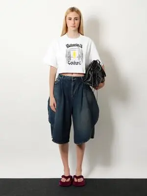 Balenciaga Cotton Bermuda Shorts