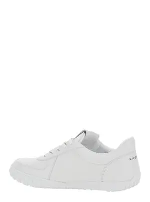 Givenchy Glide' Sneaker With Logo Lettering On The Tongue And Heel In Leather For - White