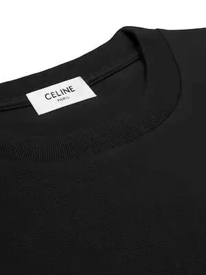 Celine Cotton Jersey T-shirt