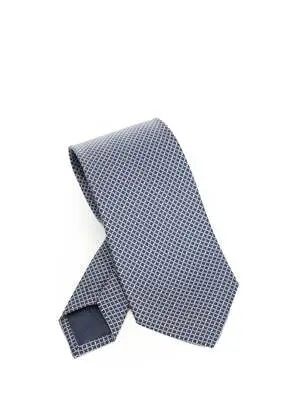 FERRAGAMO Silk Tie - Blue