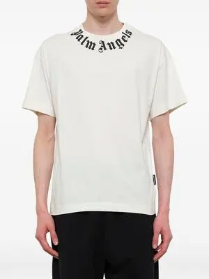 Palm Angels Logo Cotton T-shirt
