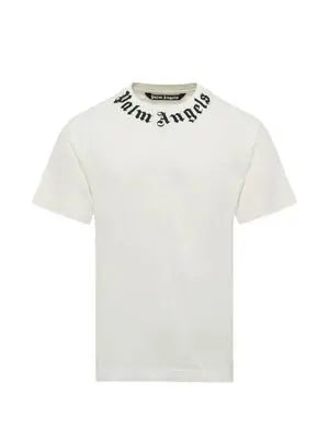Palm Angels Logo Cotton T-shirt - Multicolor