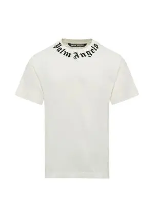 Palm Angels Logo Cotton T-shirt - Multicolor