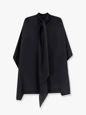 Alberta Ferretti Silk Cape - Multicolor