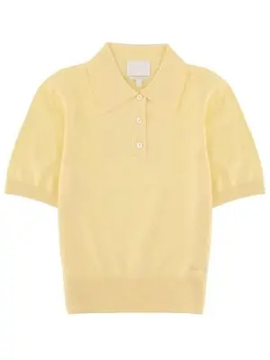 A.p.c. Polo With Logo - Yellow