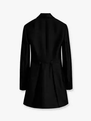 Dior Wool And Silk Tuxedo Blazer - Multicolor
