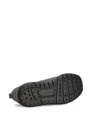TOD'S Leather And Knit Sneakers - Multicolor