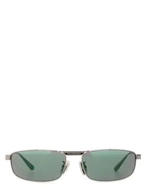 Balenciaga Tag 3.0 Rectangle Sunglasses - Gray