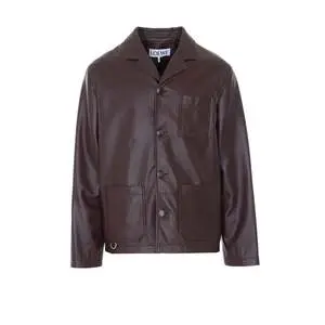 Loewe Leather Workwear Jacket