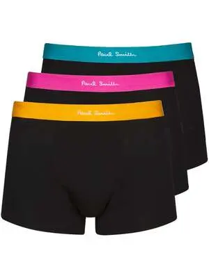 Paul Smith 3-pack Of Boxer Shorts - Black