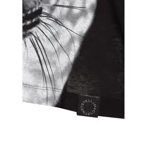 Stella McCartney Cloud Leopard T-shirt - Black