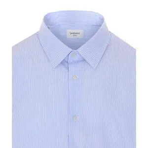 Saint Laurent Striped Cassandre Shirt