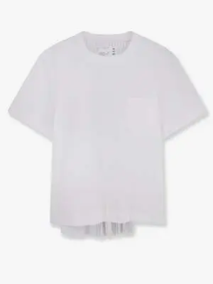 Sacai Cotton And Polyester T-shirt