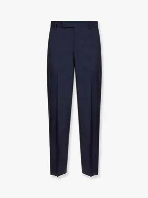 Fendi Virgin Wool Trousers - Multicolor