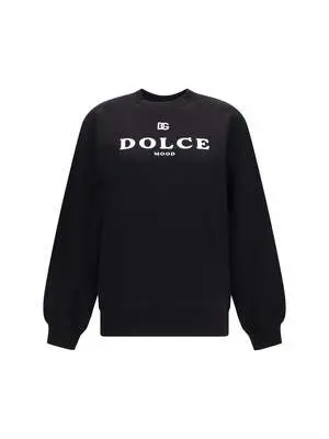 Dolce & Gabbana Cotton Logo Crewneck Sweatshirt