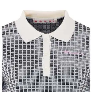Marni Logo Knitted Polo