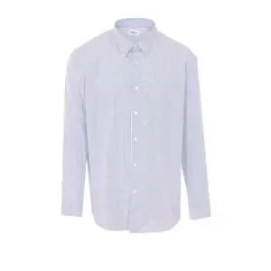 Saint Laurent Striped Cassandre Shirt - Cream
