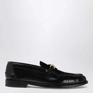 Versace Leather Medusa 95 Loafers - Black