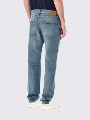 Saint Laurent Cotton Denim Jeans - Blue