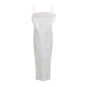 Carven Lingerie Midi Dress - Multicolor