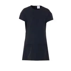 COURREGES Heritage Polywool Dress - Black