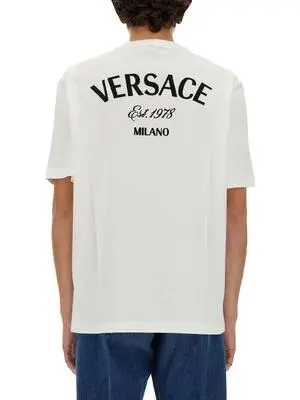 Versace T-shirt With Logo