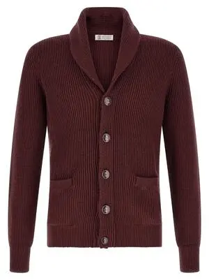 Brunello Cucinelli Malfilé Cotton Cardigan - Multicolor