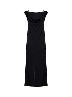 Bottega Veneta Viscose Crêpe Jersey Long Dress - Multicolor