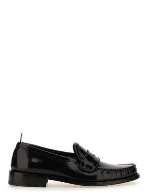 Thom Browne Leather Loafer - Black