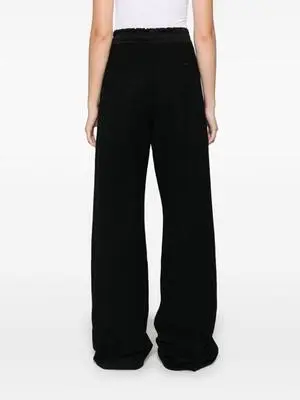 Saint Laurent Wide Leg Track Pants