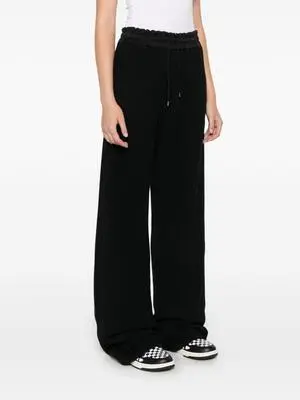 Saint Laurent Wide Leg Track Pants