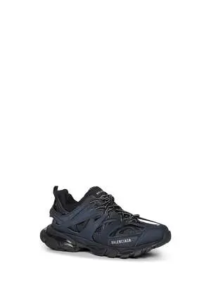 Balenciaga Black Mesh And Nylon Track Sneakers - Multicolor