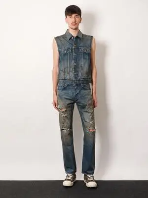 Rick Owens Sleeveless Denim Jacket