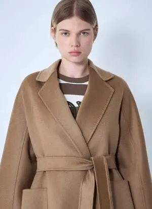 Max Mara Cashmere Coat - Multicolor