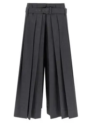 Brunello Cucinelli Tailored Pleated Bermuda Shorts - Gray