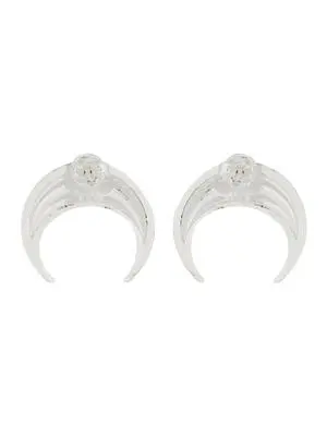 MARINE SERRE Moon Earrings