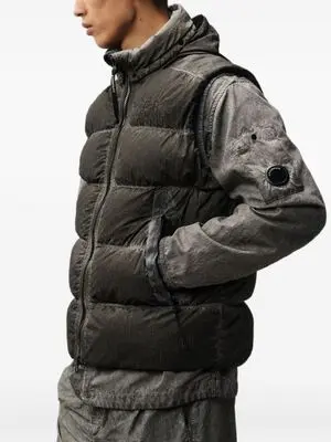 C.P. COMPANY Nylon Down Vest - Multicolor