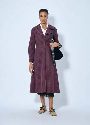 VIVIENNE WESTWOOD Belted Button-down Trench Coat