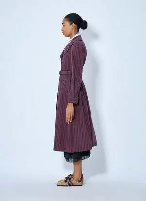 VIVIENNE WESTWOOD Belted Button-down Trench Coat