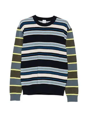 Paul Smith Wool Blend Striped Sweater - Multicolor