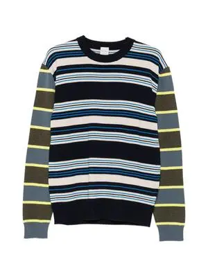 PAUL SMITH PAUL SMITH Wool Blend Striped Sweater