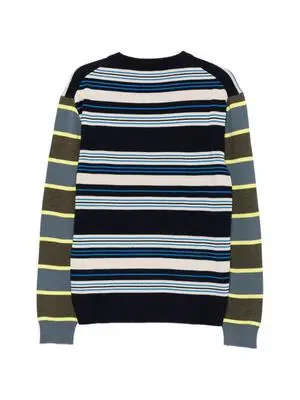 Paul Smith Wool Blend Striped Sweater - Multicolor
