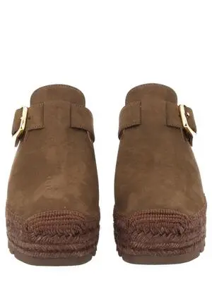 Stella McCartney Gaia Sabot - Brown