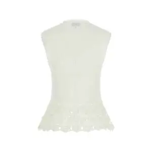 GANNI Neutrals Tops Blouses
