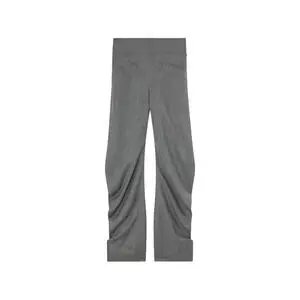 GANNI Grey Trousers Tailored Trousers - Gray