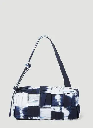 Bottega Veneta Cassette Shoulder Bag - Blue