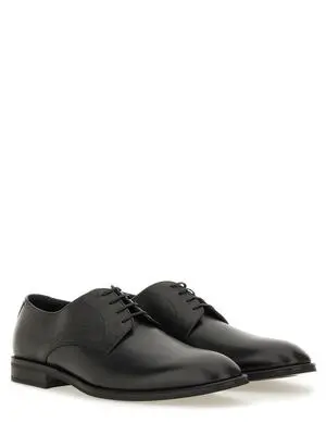BOSS Leather Derby Loafer